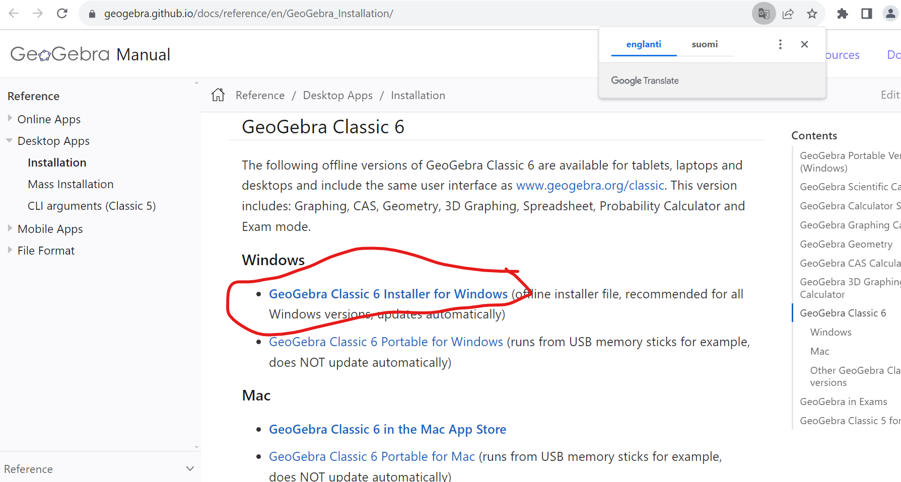 GeoGebra Classic 5 ja 6 uusimman version lataaminen 2024 – MIKKO RAHIKKA