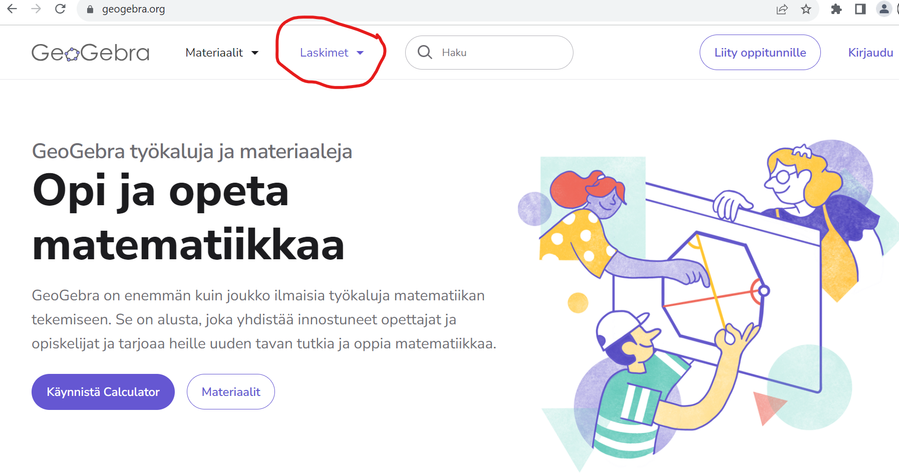 GeoGebra Classic 5 ja 6 uusimman version lataaminen 2024 – MIKKO RAHIKKA