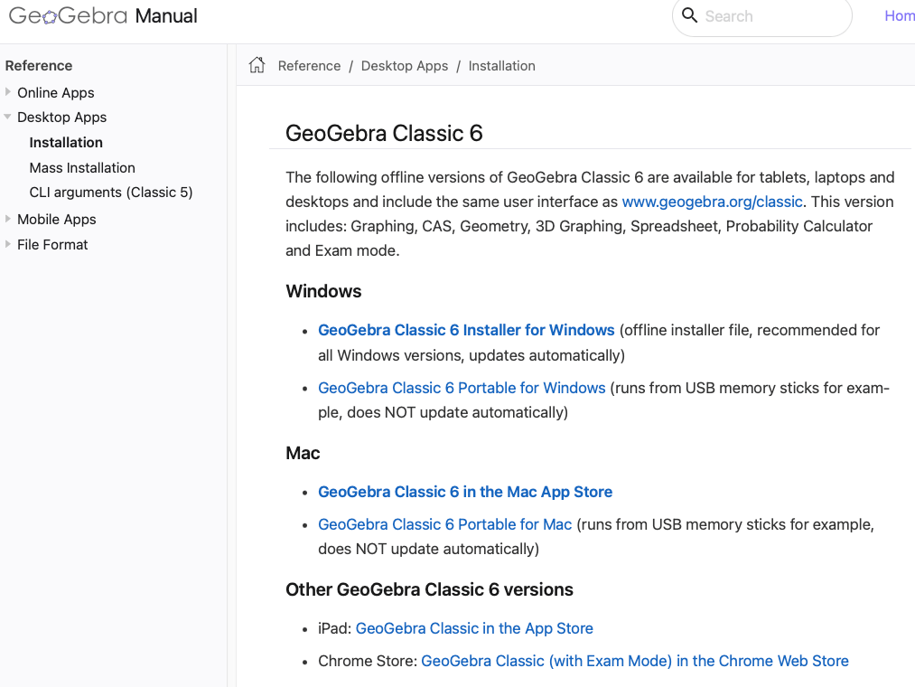 GeoGebra Classic 6 ja 5 uusimman version lataaminen 2025 – MIKKO RAHIKKA